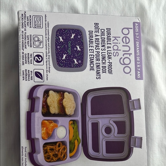lunchbox Bentgo | Other | Purple Multicompartment Lunch Container ...